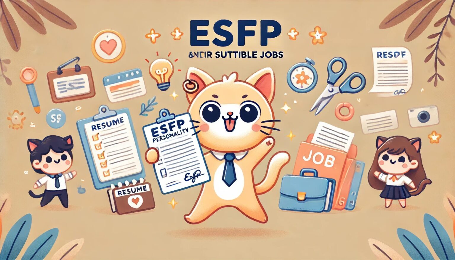 【ESFP(芸術家)】向いている仕事10選！適職の見つけ方を解説 - 自分らしい仕事探し