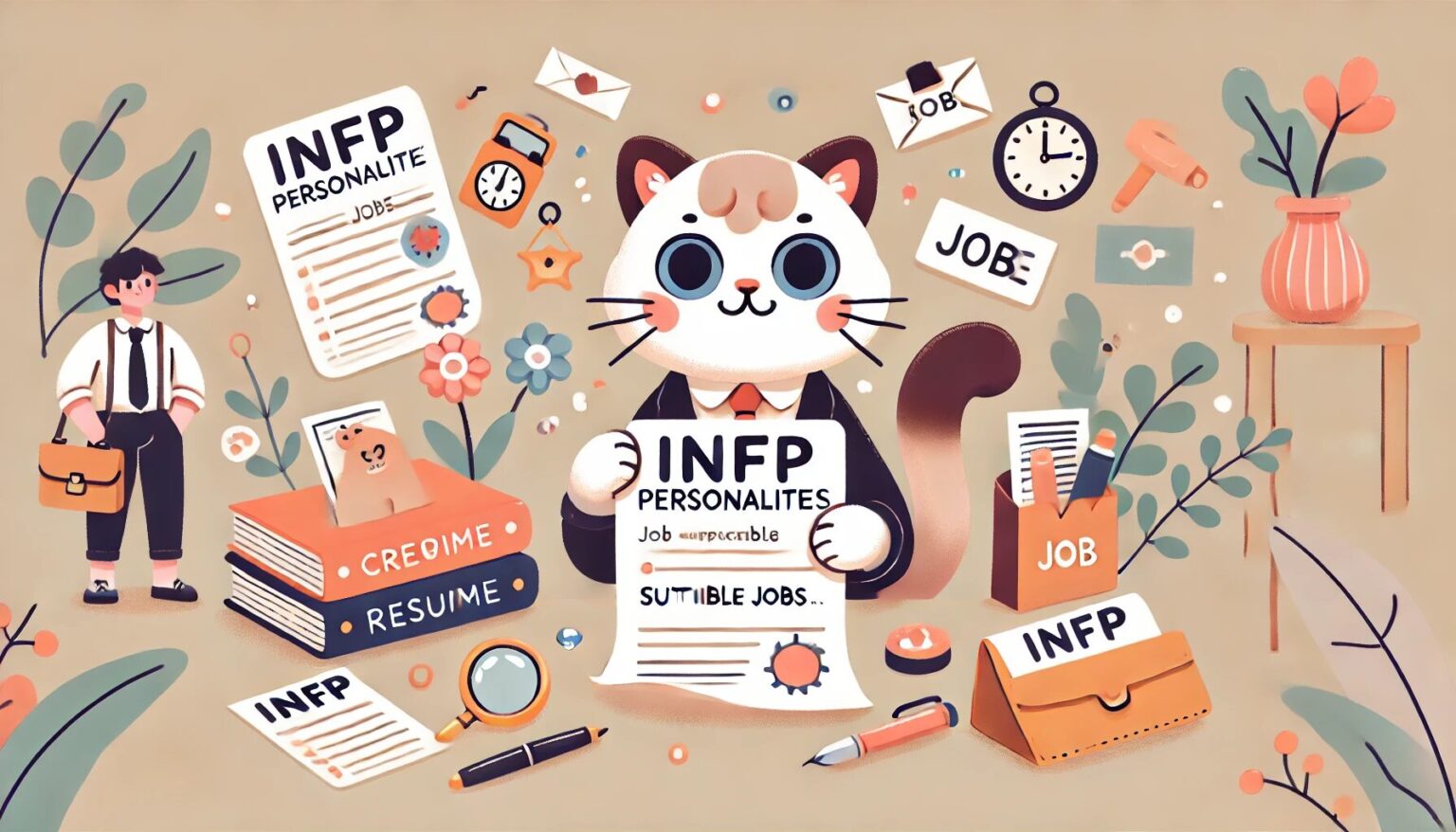 【INFP(仲介者)】向いている仕事10選！適職の見つけ方を解説 - 自分らしい仕事探し